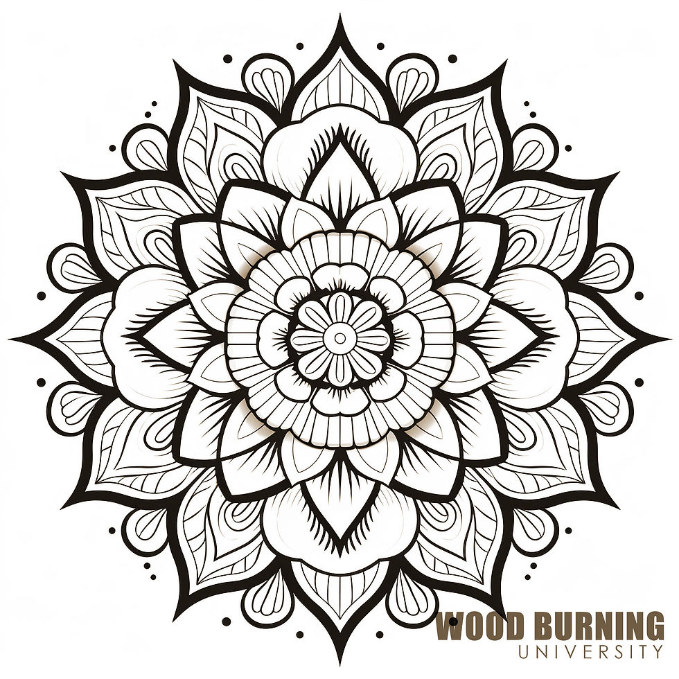 Pyrography Art Patterns | Wood Burning University