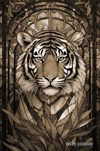 Stained Glass Tiger | WB University