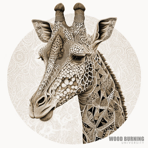 Giraffe Zentangle Design | WB University