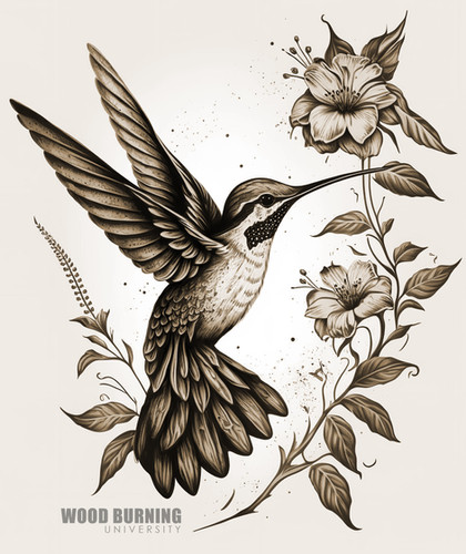 Hummingbird and Flowers | WB University