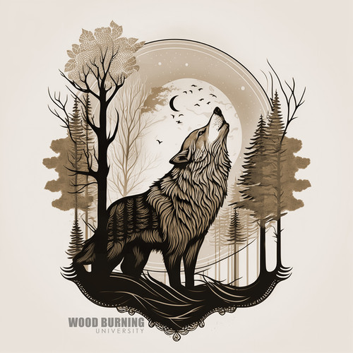 Wolf Howling at Moon | WB University