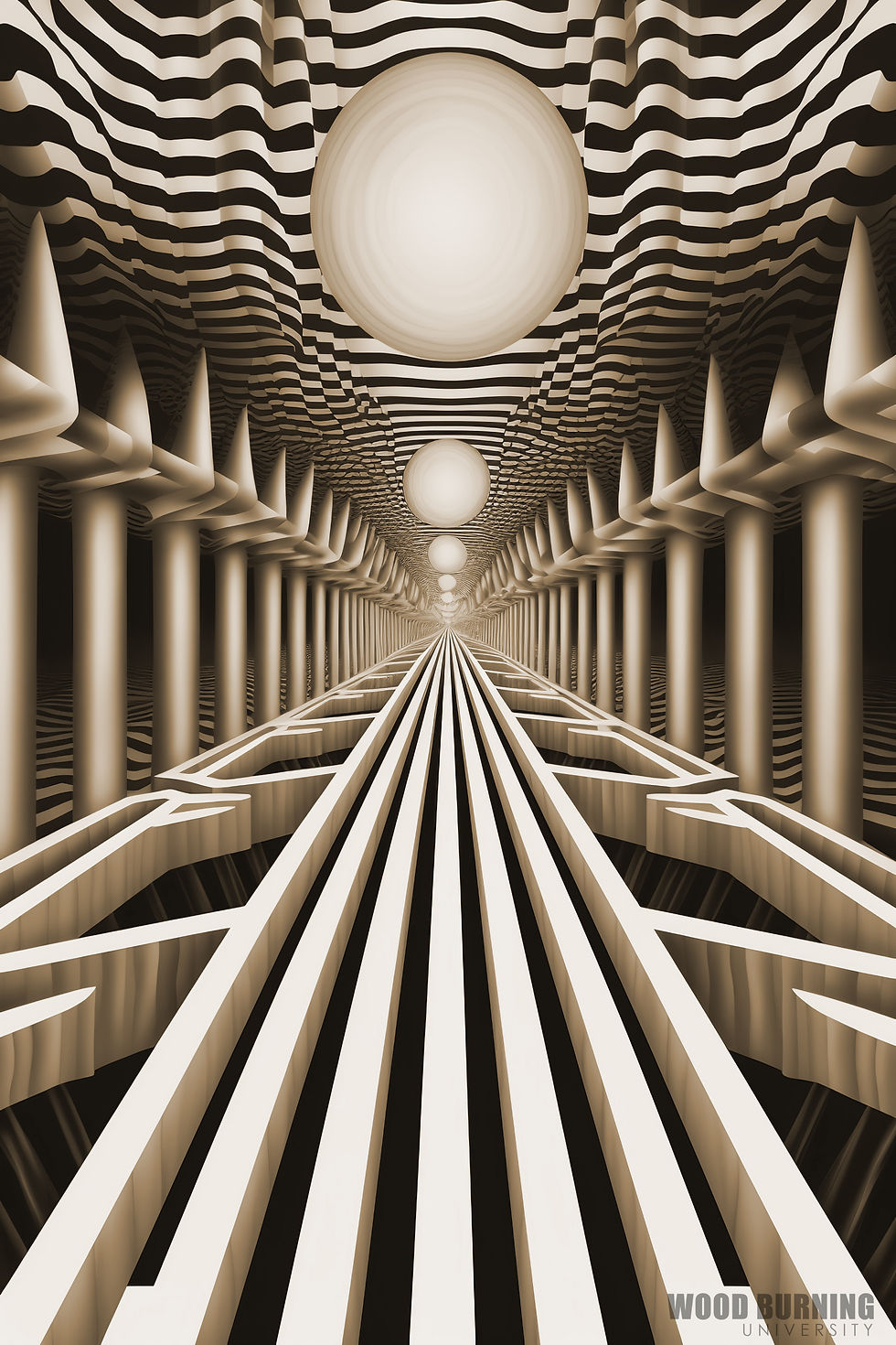 Pyrography Advanced Art Patterns | Wood Burning University