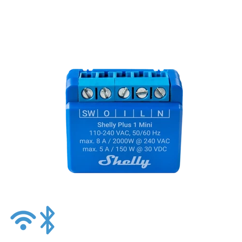 Shelly Plus 1 Mini | domotika