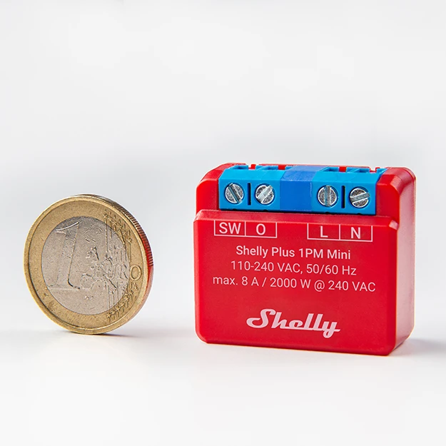 Shelly Plus 1PM Mini | domotika