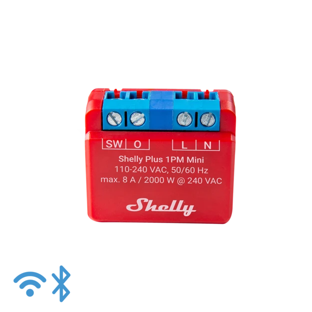 Shelly Plus 1PM Mini | domotika