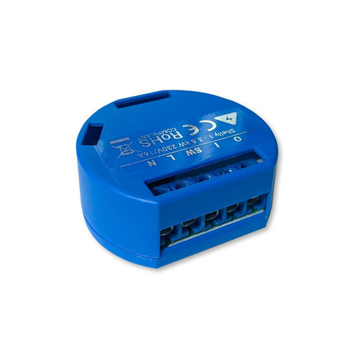 Shelly 1 Wi-Fi Operated Relay Switch 16A | domotika