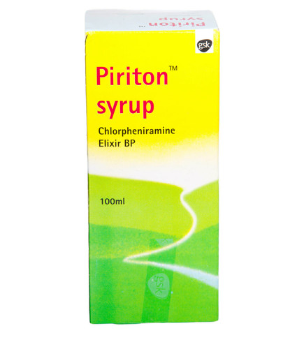 Piriton Syrup GSK 100ml | Aster Pharmacy