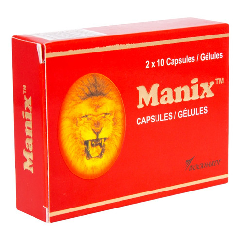 MANIX CAPSULES 20'S | Aster Pharmacy