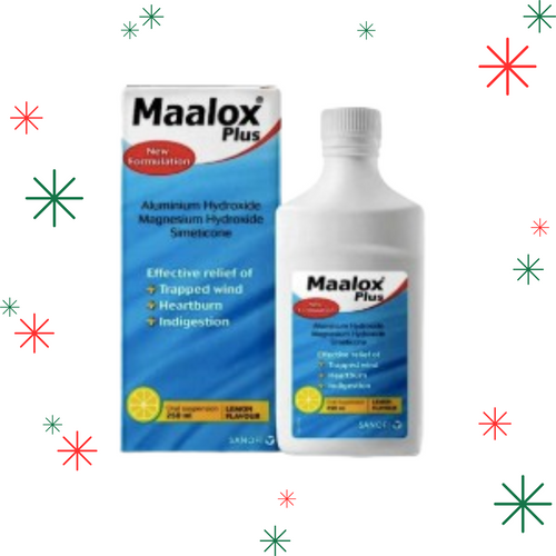 Maalox Plus Suspension 250ml | Aster Pharmacy