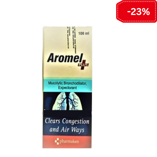 Aromel Plus Expectorant 100ml | Aster Pharmacy