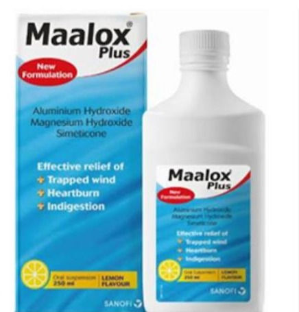 Maalox Plus Suspension 250ml | Aster Pharmacy