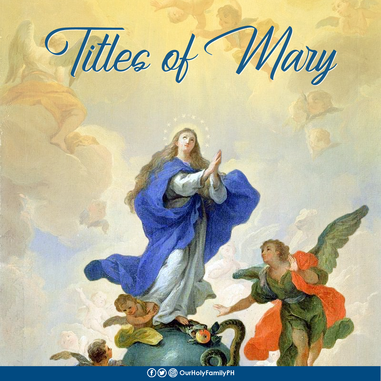 The titles of Mary