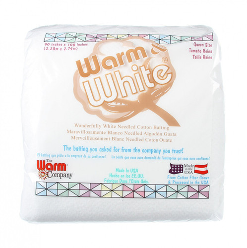 Warm & White Batting | CoastsideQuiltStudio