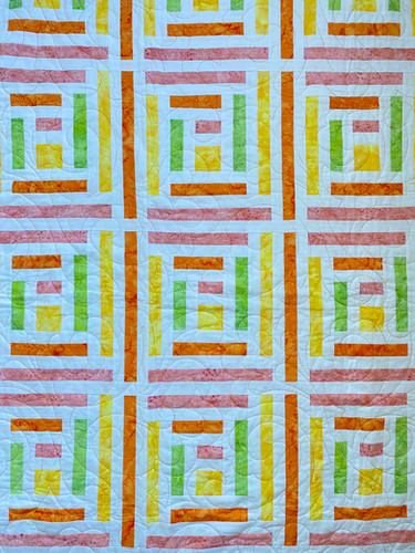 Rainbow Sherbert Quilt Pattern - By Dana Miller | CoastsideQuiltStudio
