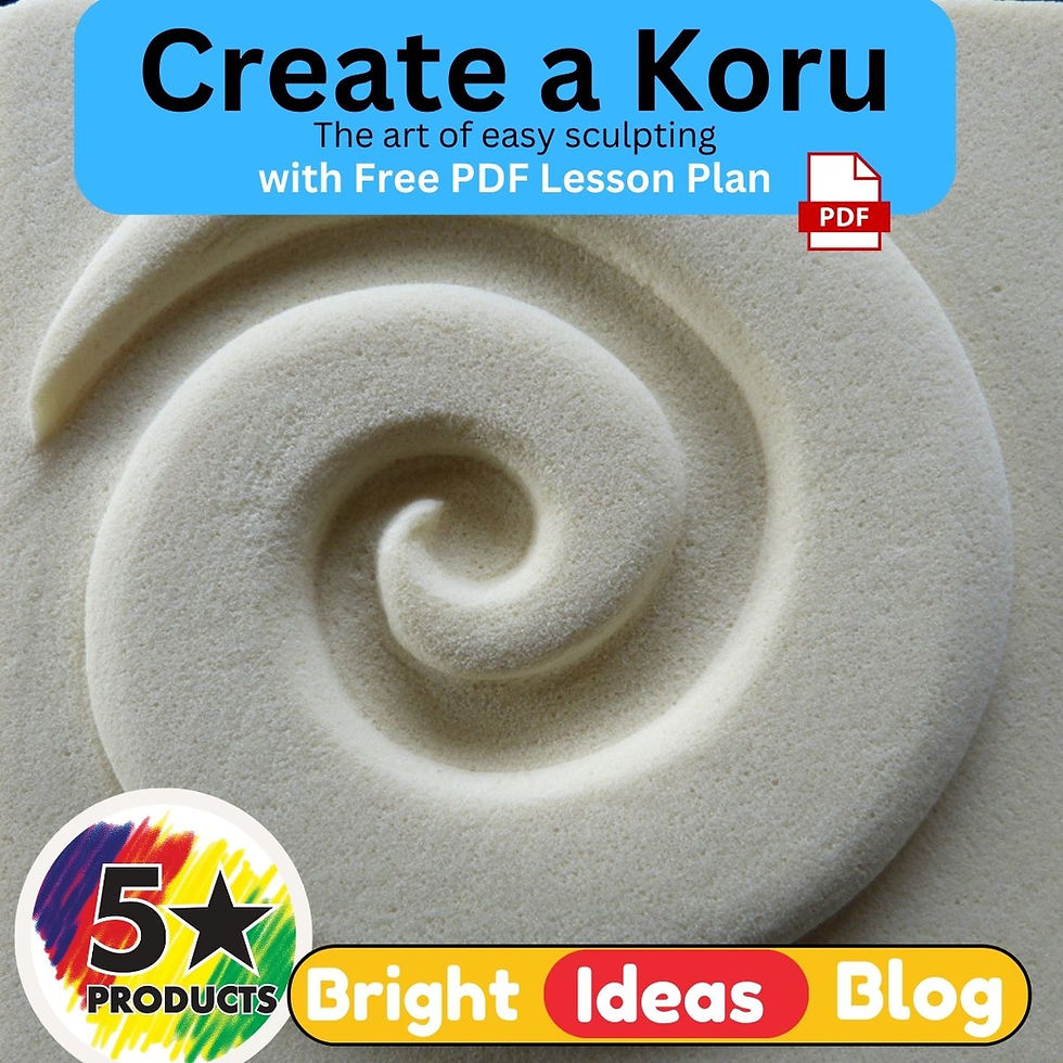 Bright Ideas: Fun and Easy Art Lesson Plan - Creating a Koru Sculpture