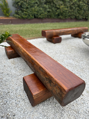 Log bench seat | EKG Nature Play