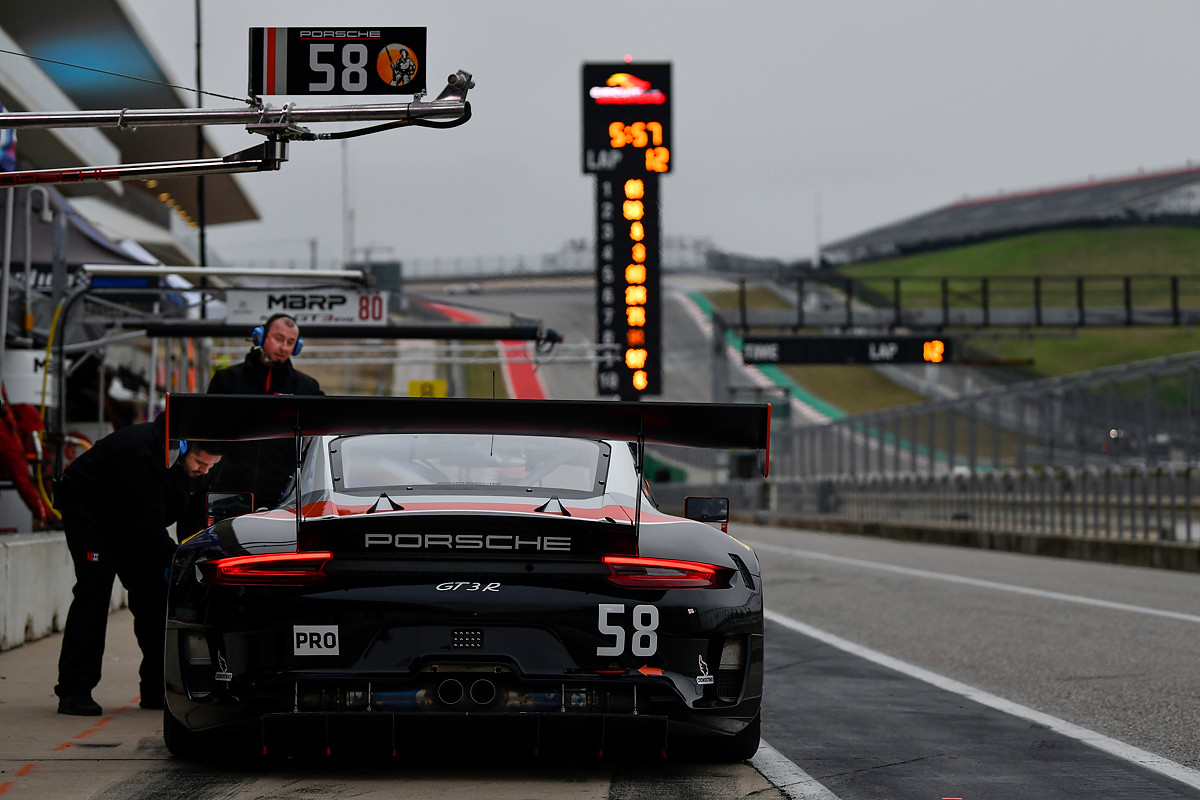 Wright Motorsports Porsche race team.