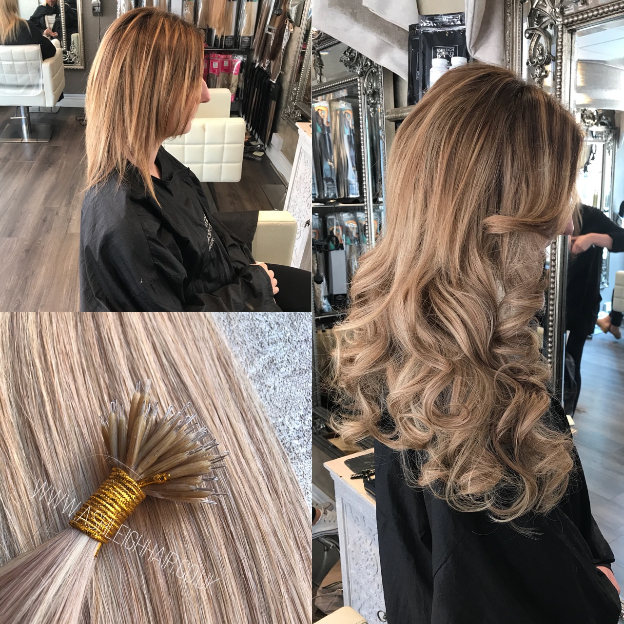 Nano Ring Hair Extensions | UK | Ashleigh Hair| Hair Extensions