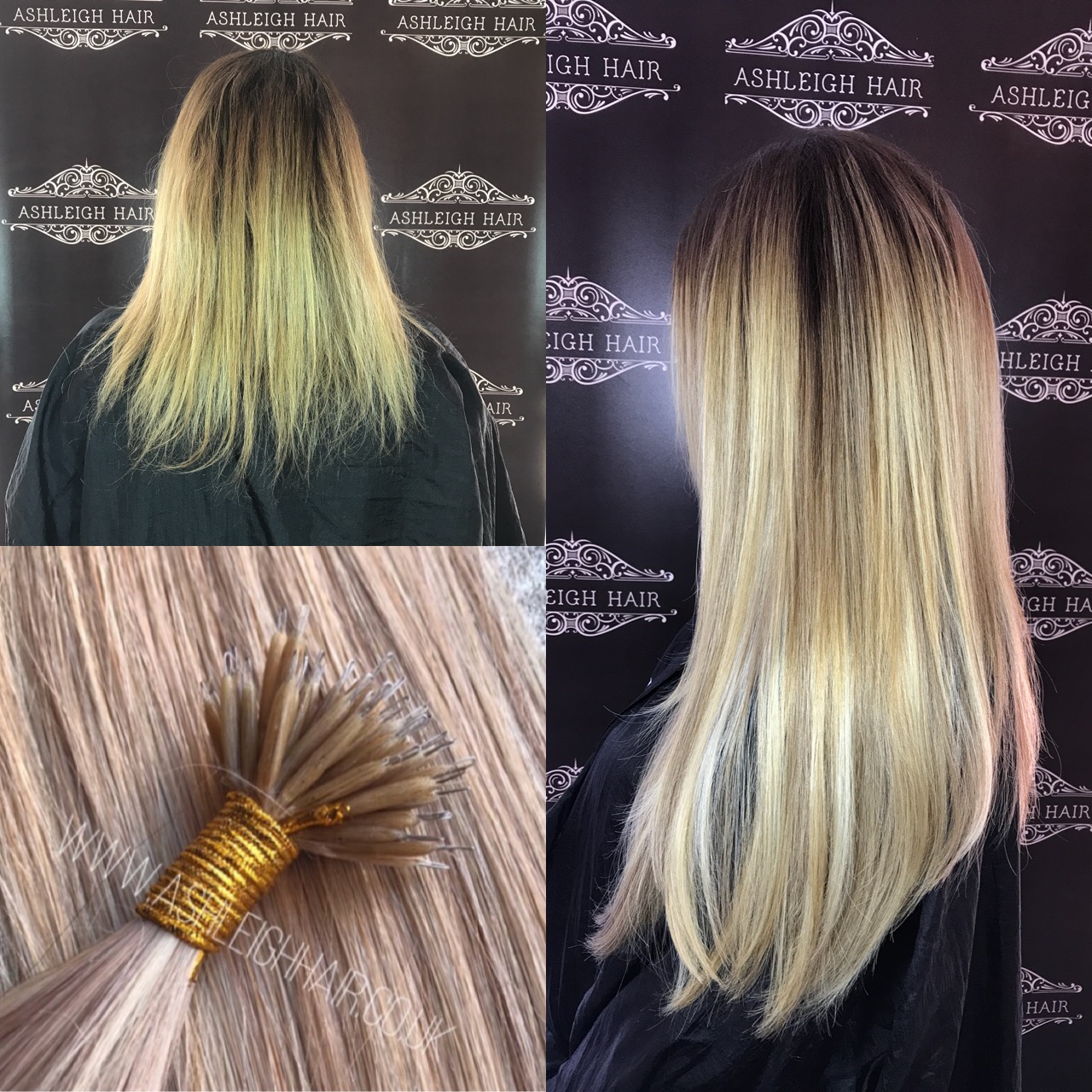 Nano Ring Hair Extensions | UK | Ashleigh Hair| Hair Extensions