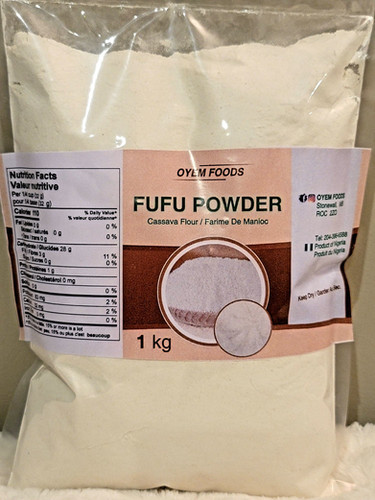 Fufu Powder (Cassava) 1kg | Mysite
