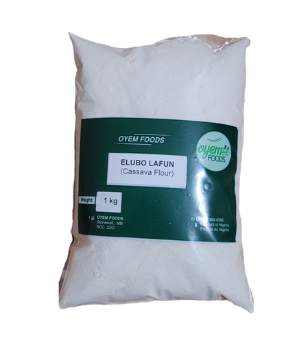 Elubo Lafun (Cassava Flour) - 1kg | Mysite
