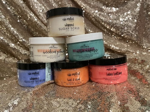 Melted Soapery Whipped Sugar Scrub - Assorted Scents | Globox