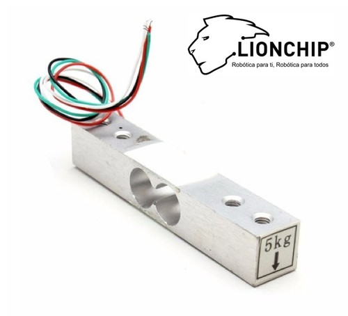 Celda de Carga 5 Kg Sensor Peso Bascula | lionchip