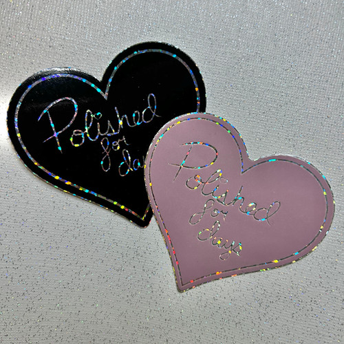 Holographic Sparkle Stickers | polishedfordays