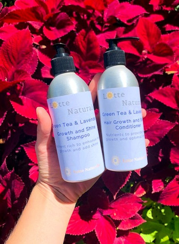 Green Tea & Lavender Shampoo | Lotte Naturals