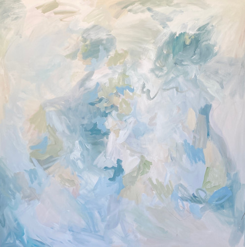 "Cool of the Evening" - 48x48 - Canvas | shelbyleighdesigns