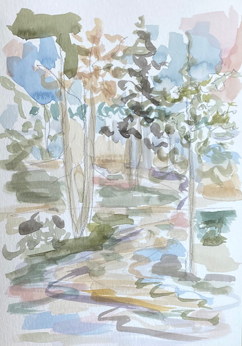 “Fall View” - 7x11 - Paper | shelbyleighdesigns