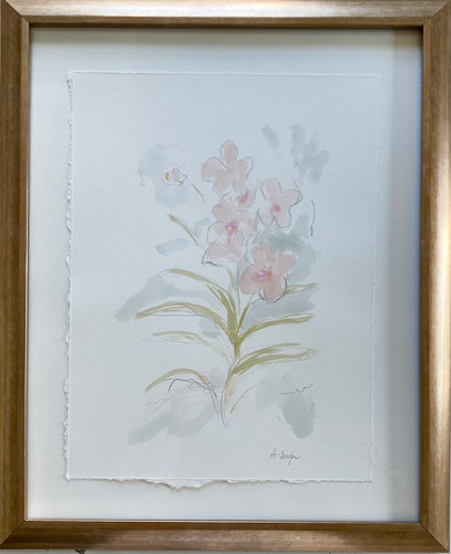 "Orchid I" - 12x16 - Paper | shelbyleighdesigns