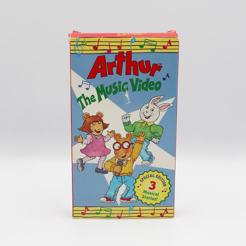 Arthur The Music Video VHS 2002 | Retro Boyz