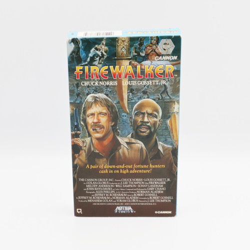 Firewalker VHS (1986) | Retro Boyz