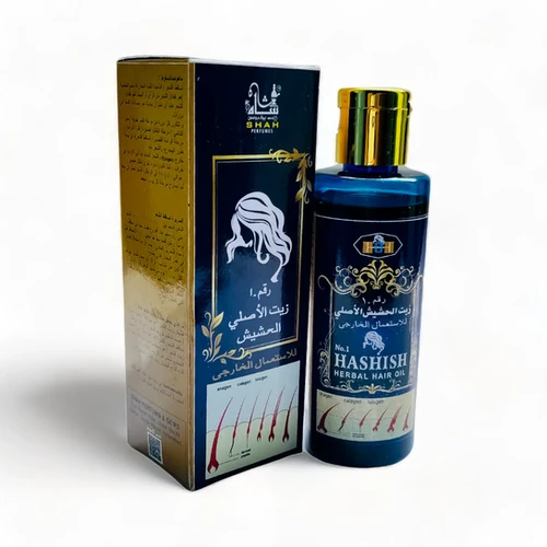Shah's Hashish Herbal Hair Oil 100ml | Shah Perfumes Gems