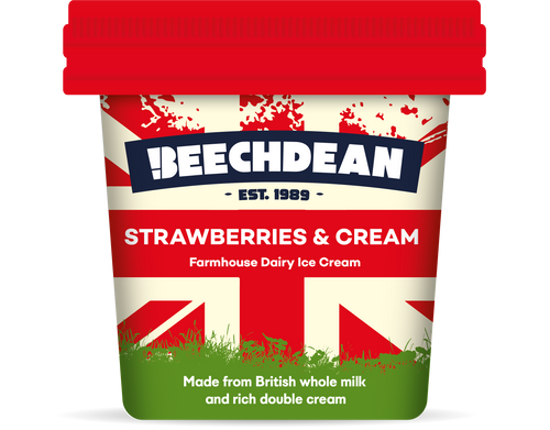 Beechdean Strawberries & Cream - 140 ml | The Beechdean Group