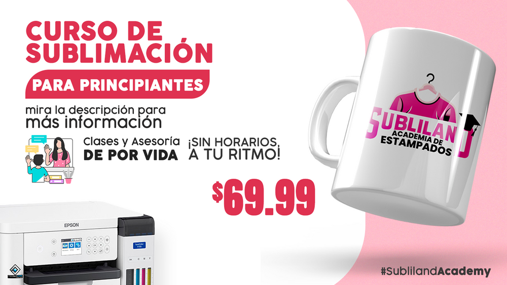 Curso de Sublimacion Online | Subliland Academy
