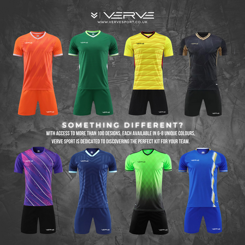 More Kit Designs | VerveSport | Football Teamwear Sportswear Printing
