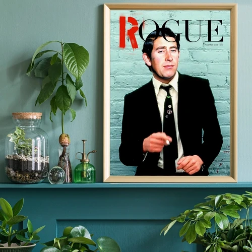 Rogue King Charles, Quirky Art Print | The Urban Cage