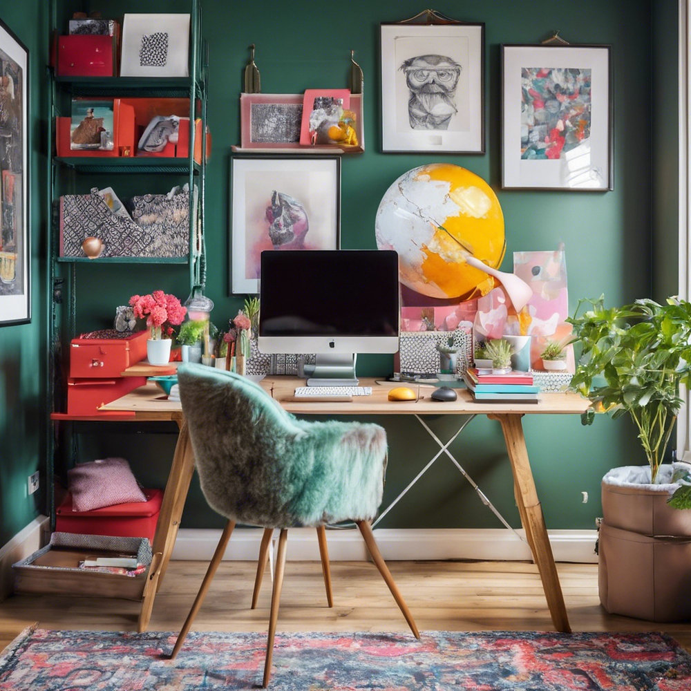 Unconventional Workspaces: Embracing Eclectic Home Office Ideas for a ...