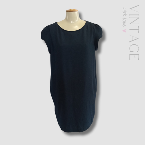 Mango Navy Dress - Size EUR XL | Vintage with Love