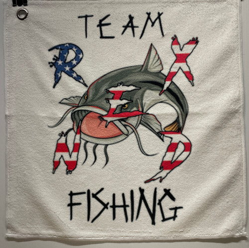 Micka Burkhart Team Rednex Fishing, 16x16 Fishing Towel | Laid Back ...