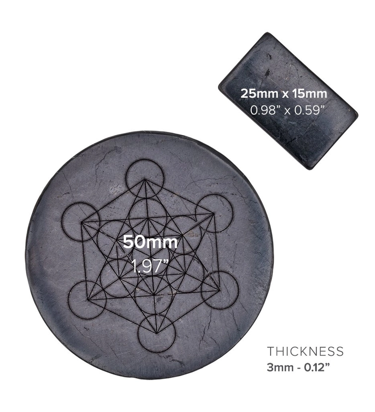 Shungite Metatron EMF Shield Set | Dragongatefengshui