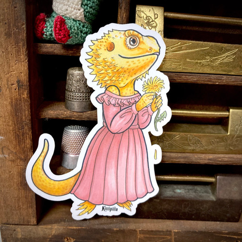 Sandy Sticker | kittipilla