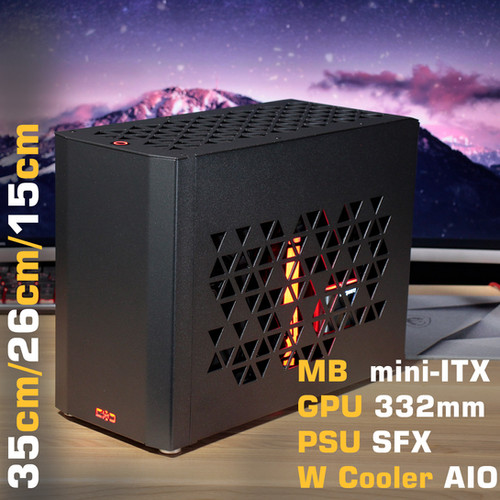 Case SX5 13L Liquid Cooling | SFF Cases Custom_MOD