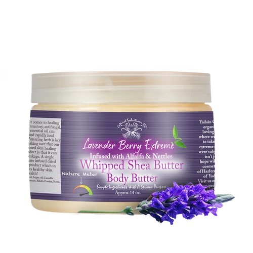 Lavender Berry Extreme Whipped Shea Butter Body Butter (Approx 14oz ...