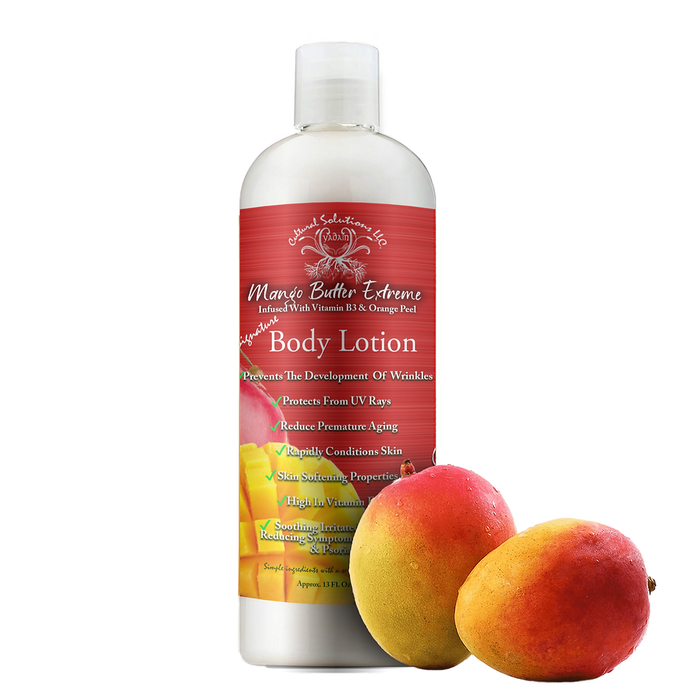 Mango Butter Extreme Body Lotion (13.oz) Premium High Quality* | Yadain ...