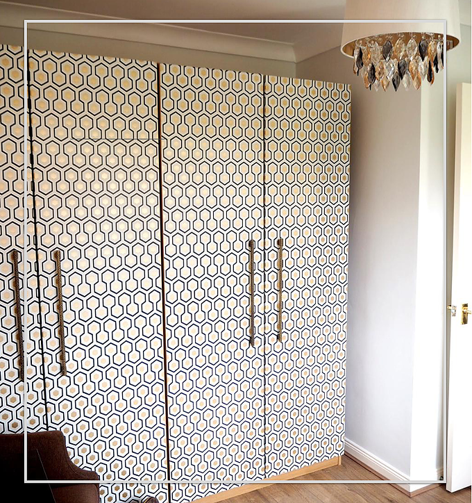 CHIC IKEA hack Wardrobe makeover