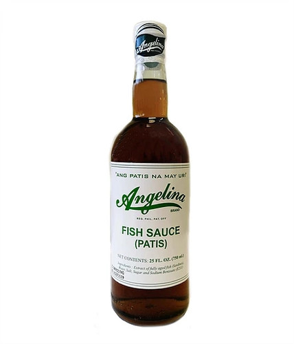 Angelina Fish Sauce Patis 12X750ml | Shiny Star Canada