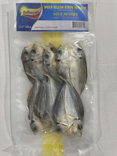 Kabayan Dried Yellow Stripe Trevally (Salay Salay) 30x100g | Shiny Star ...